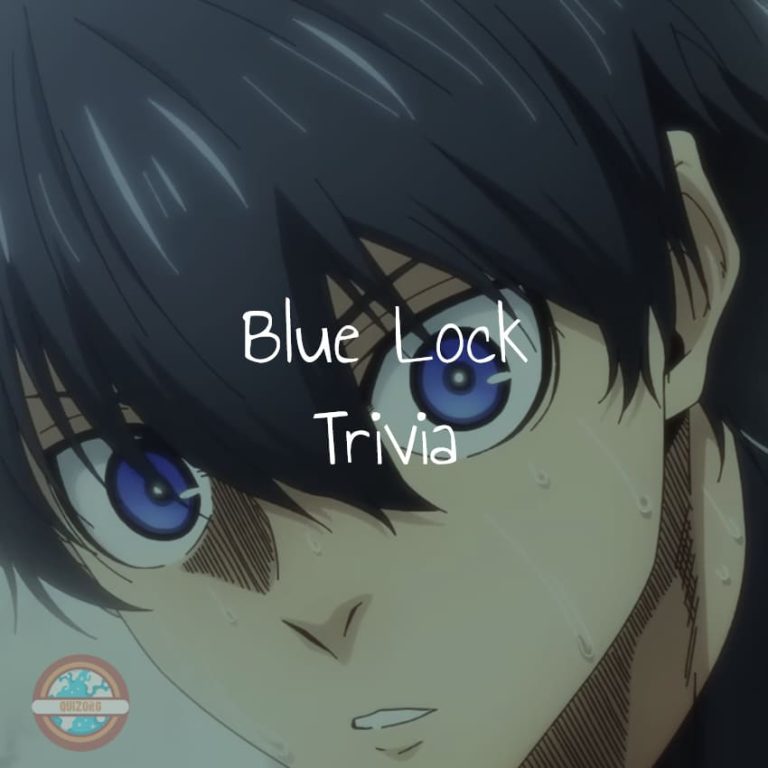 Trivia de Blue Lock - (Manga y Anime) - Quizarnia